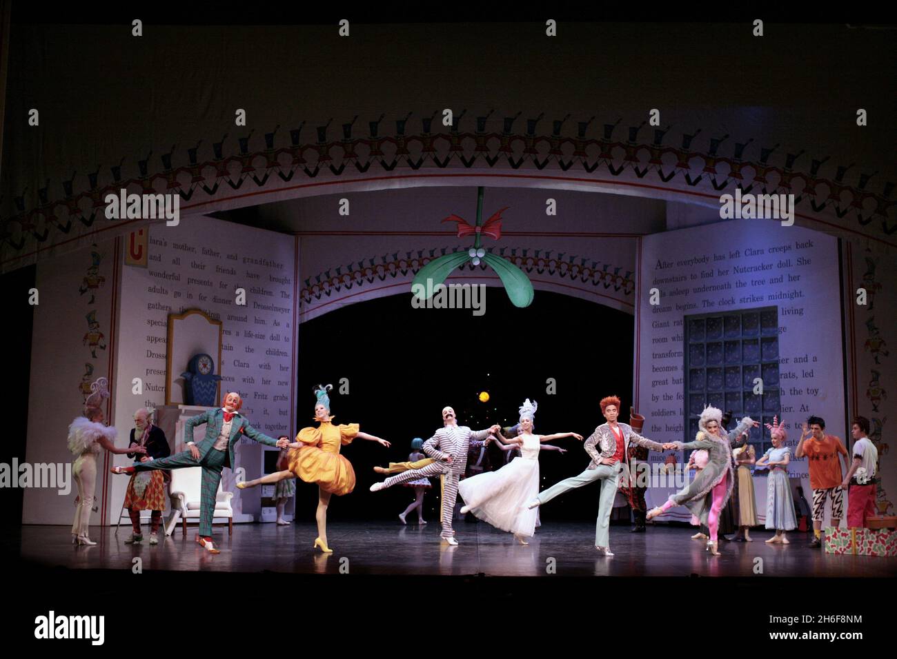 The Nutcracker is performed at the Coliseum in London Stock Photo - Alamy