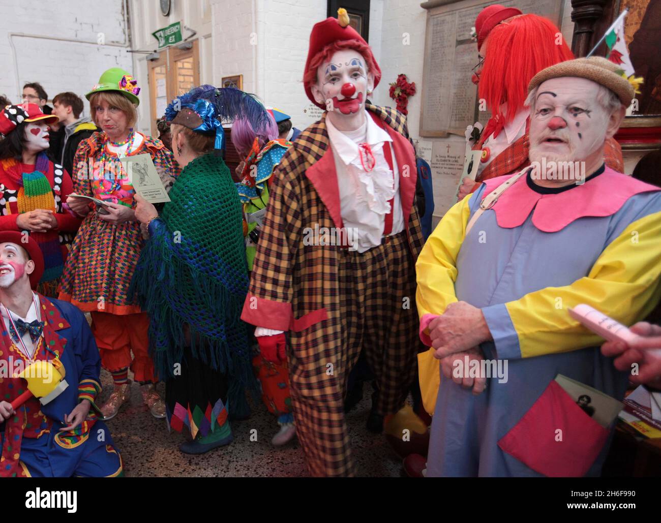 The annual clowns service took place at the Holy Trinity Church in East ...