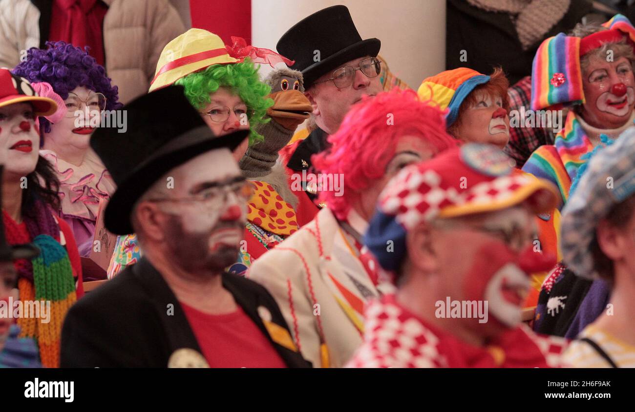 The annual clowns service took place at the Holy Trinity Church in East ...