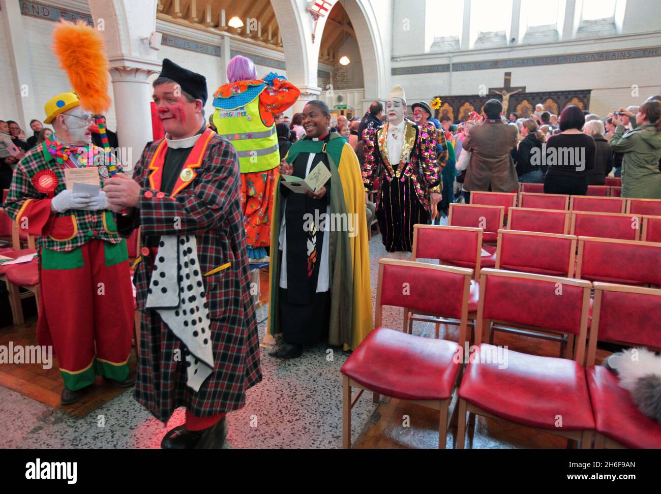 The annual clowns service took place at the Holy Trinity Church in East ...