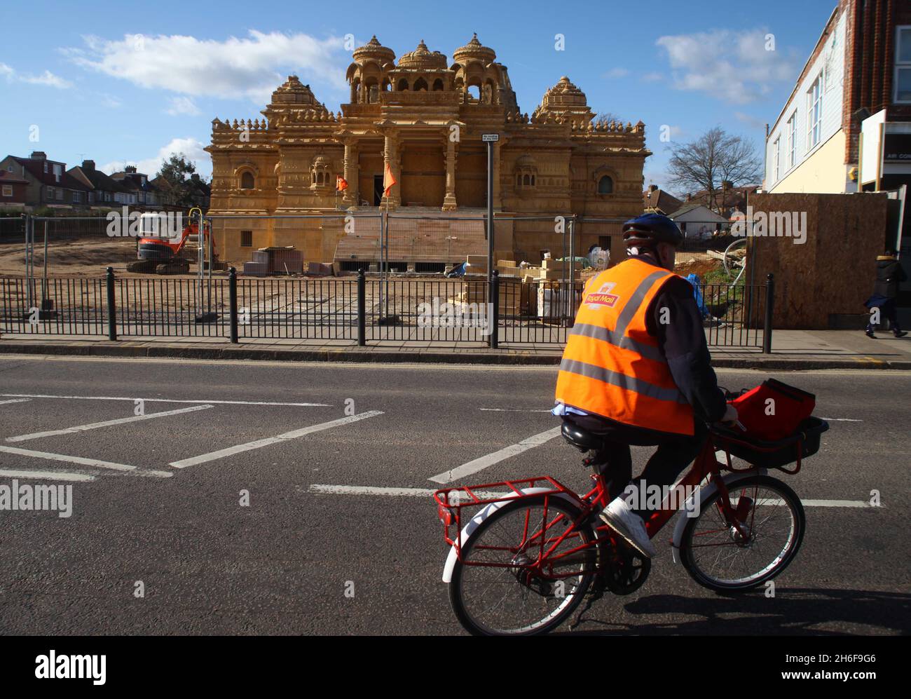 The Shree Sanatan Hindu Mandir temple, which is due to be finished next ...