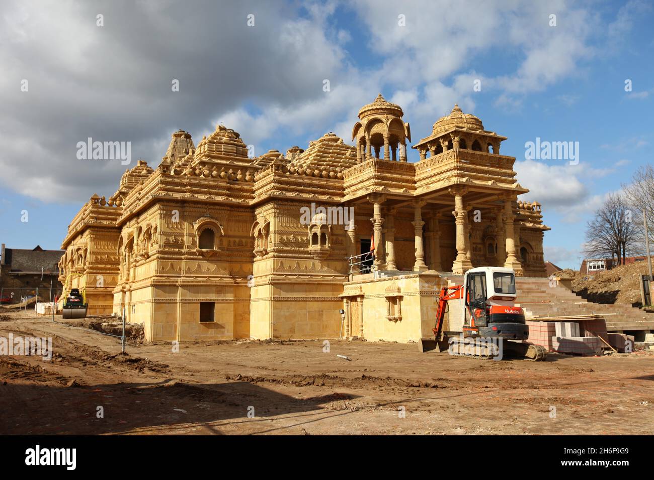 The Shree Sanatan Hindu Mandir temple, which is due to be finished next ...