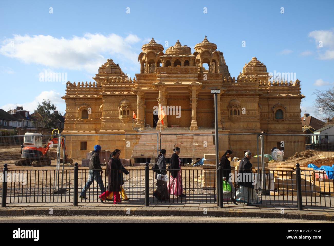 The Shree Sanatan Hindu Mandir temple, which is due to be finished next ...