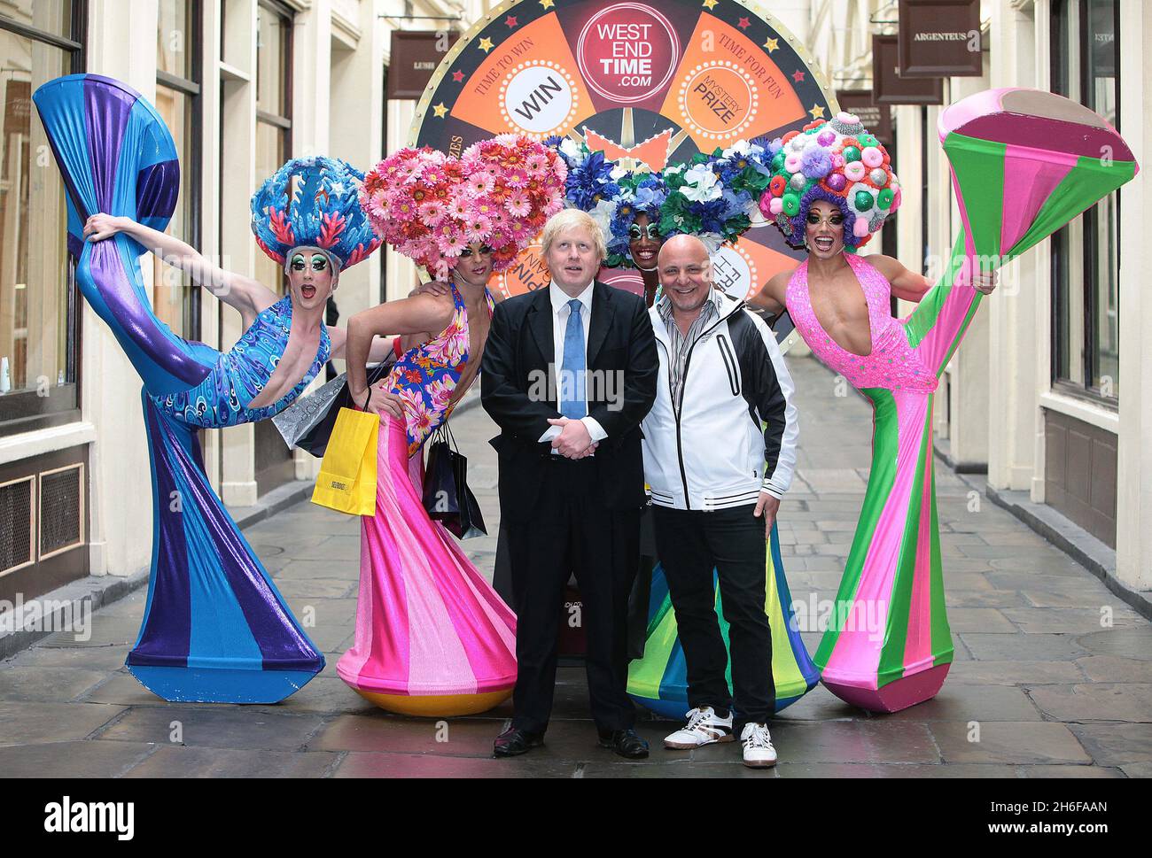 London mayor Boris Johnson launches West End Its Time, a £1million, 50 ...