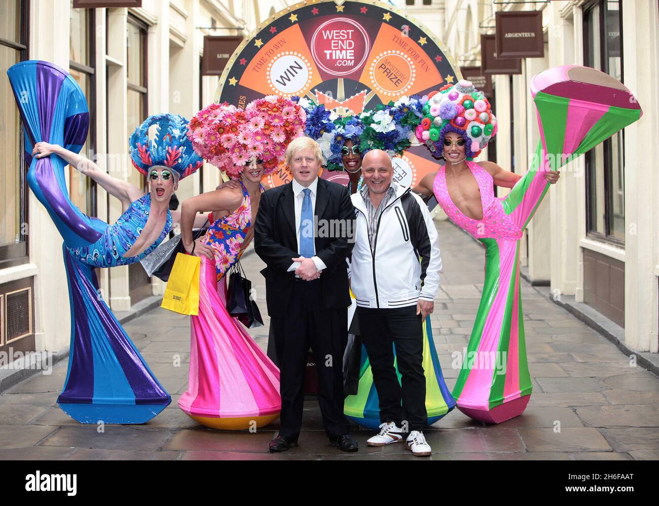 London mayor Boris Johnson launches West End Its Time, a Â£1million, 50 ...
