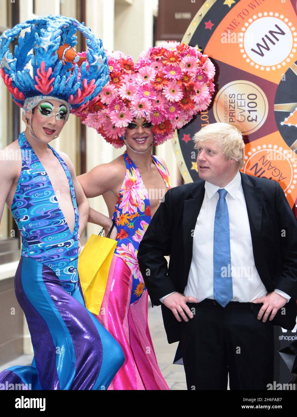 London mayor Boris Johnson launches West End Its Time, a Â£1million, 50 ...