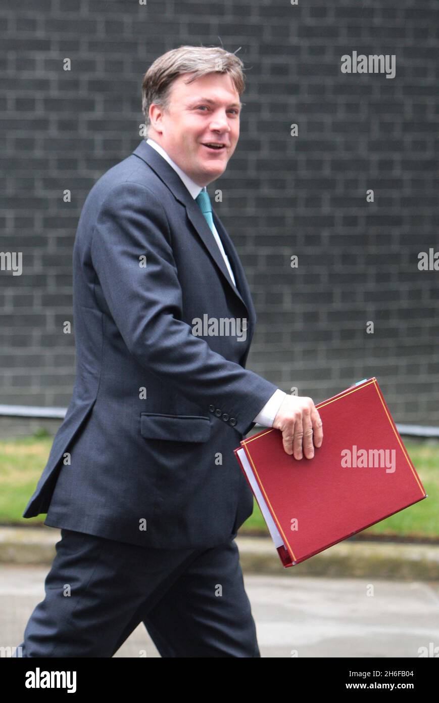 Ed Balls attending the first cabinet meeting since the current re ...