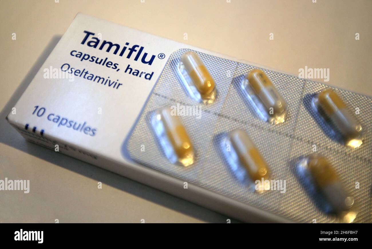 File picture of Tamiflu tablets Stock Photo - Alamy