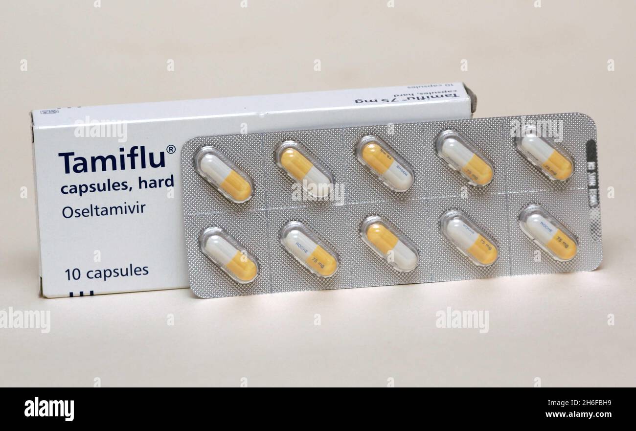 File picture of Tamiflu tablets Stock Photo - Alamy