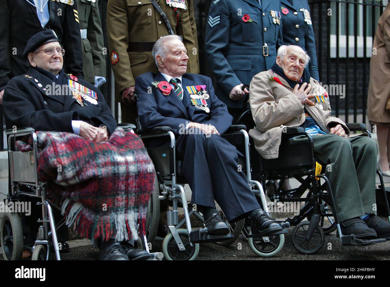 File photo dated: 11/11/08 of one of the last surviving British World ...