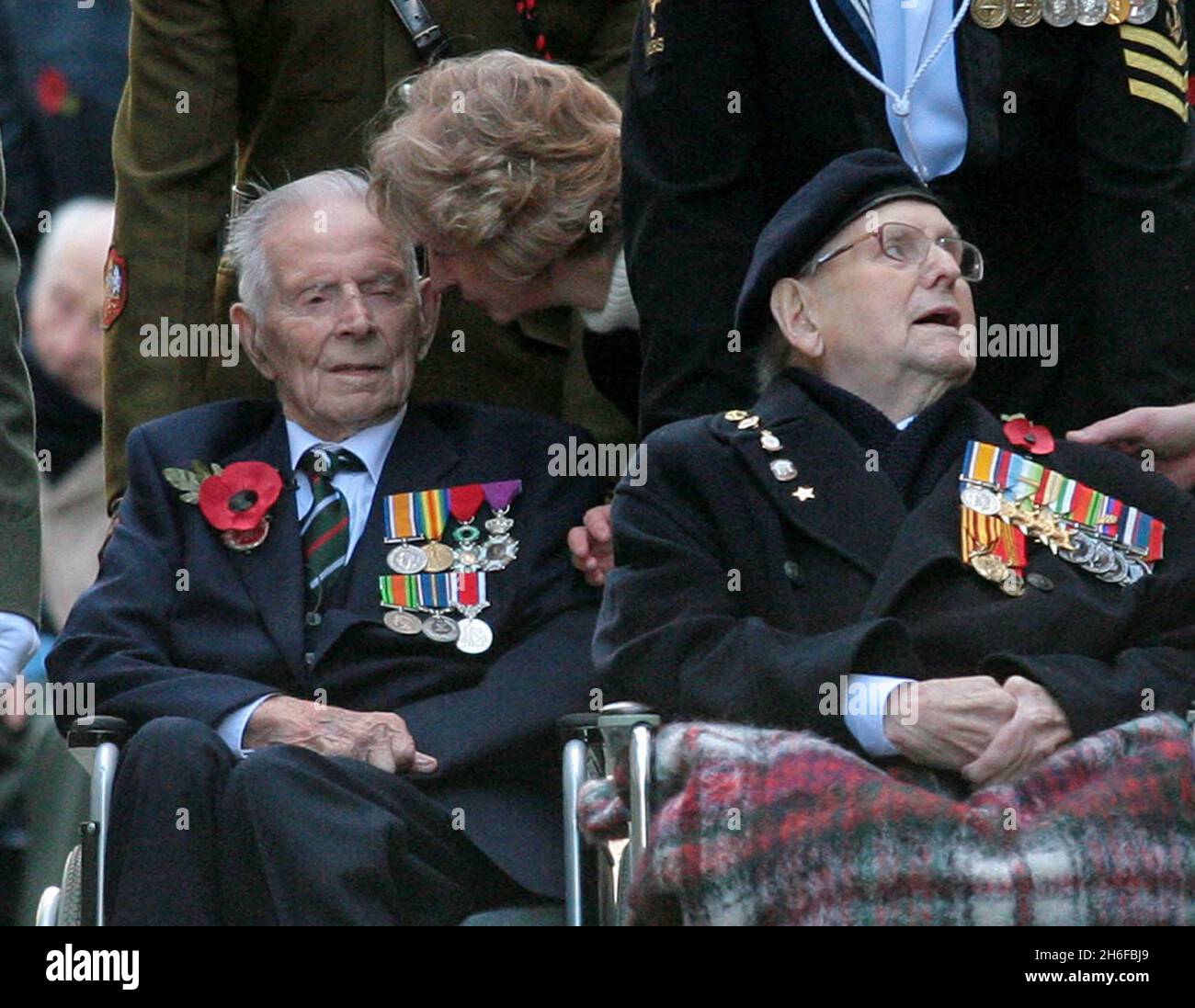 File photo dated: 11/11/08 of one of the last surviving British World ...