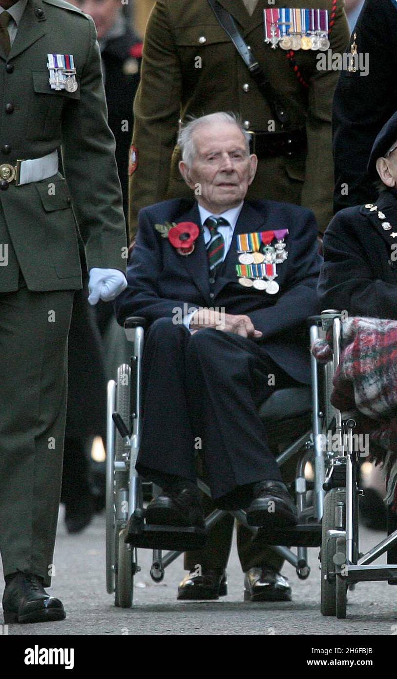 File photo dated: 11/11/08 of one of the last surviving British World ...