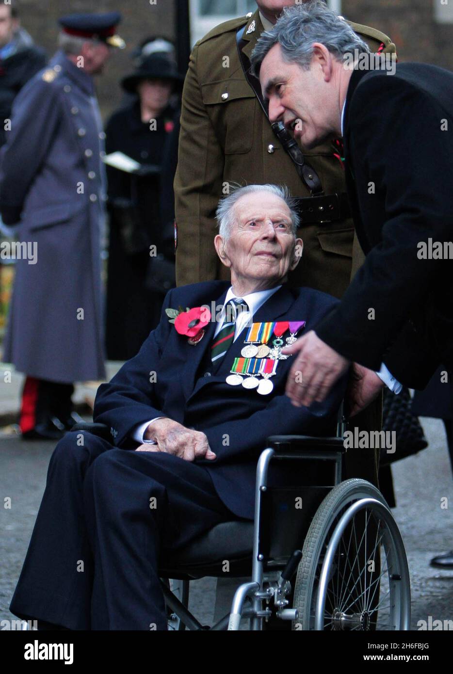 File photo dated: 11/11/08 of one of the last surviving British World ...