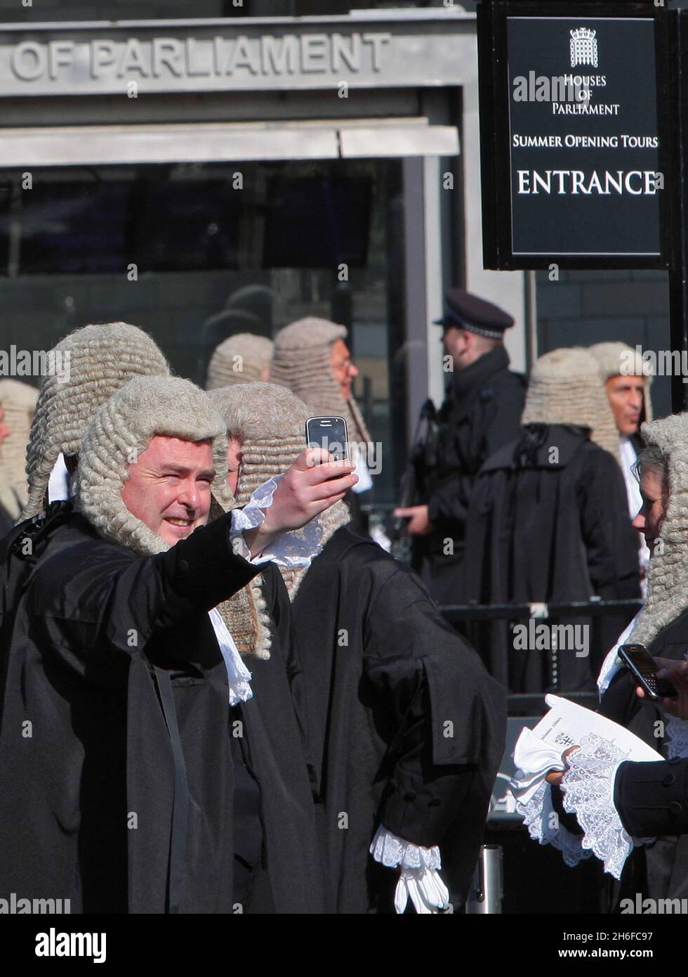 The traditional judges procession took place on the first day of the ...