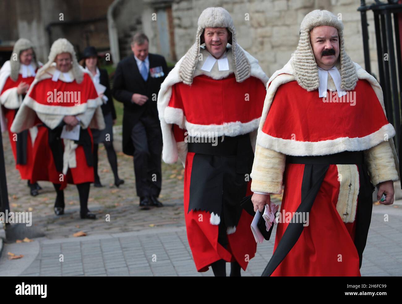 The traditional judges procession took place on the first day of the ...