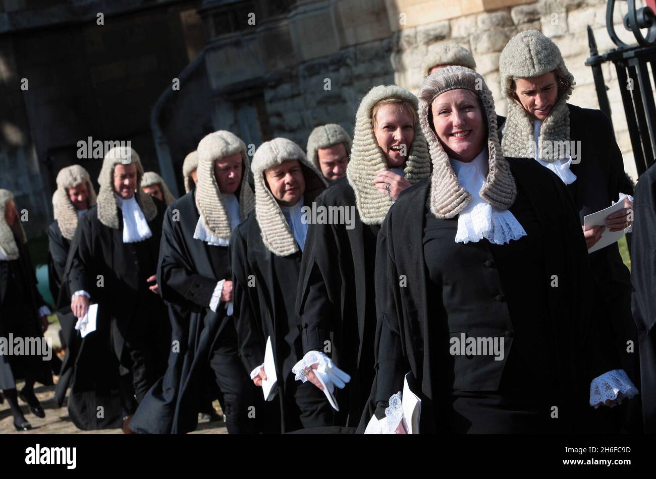 The traditional judges procession took place on the first day of the ...