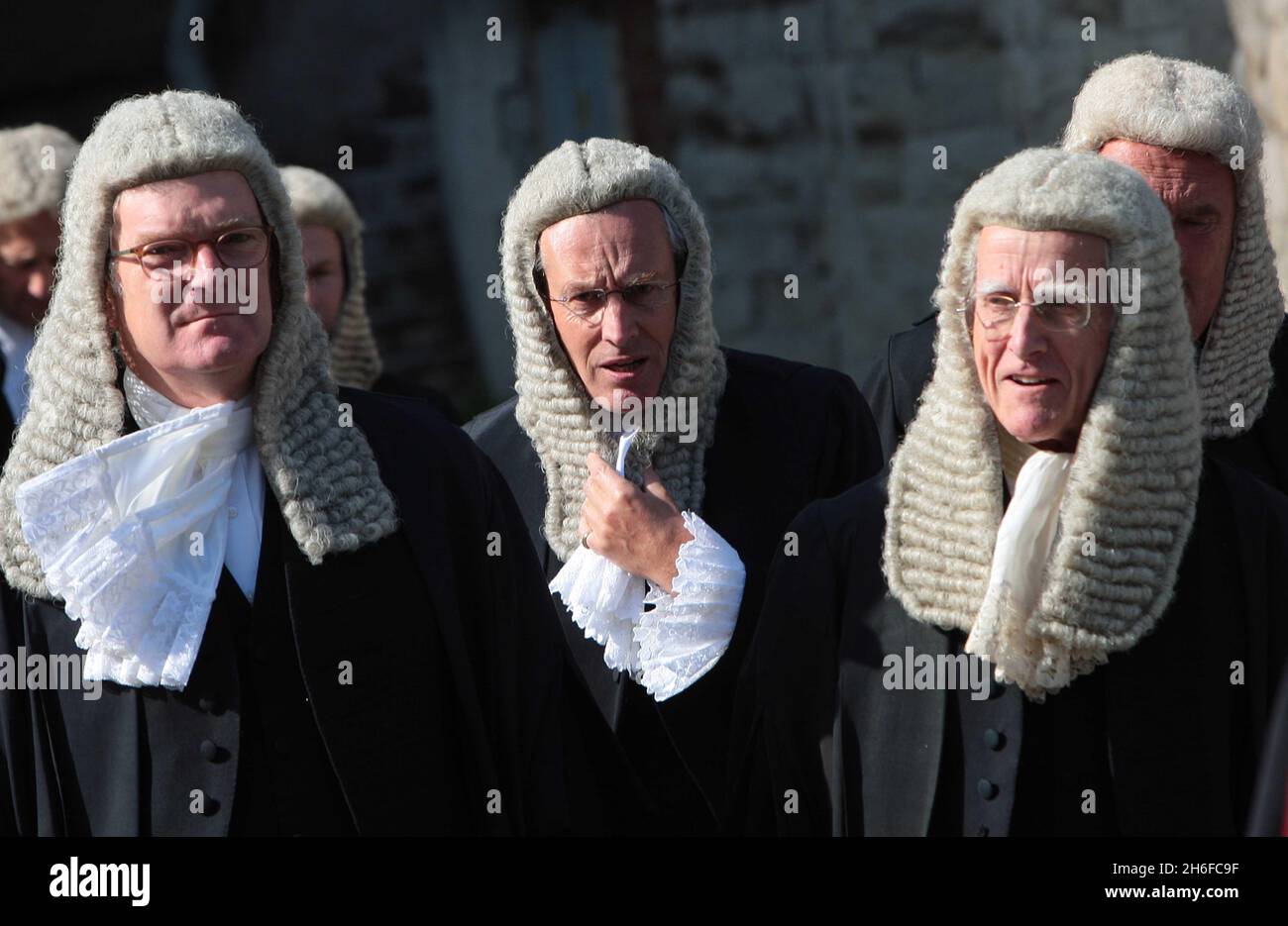 The traditional judges procession took place on the first day of the ...