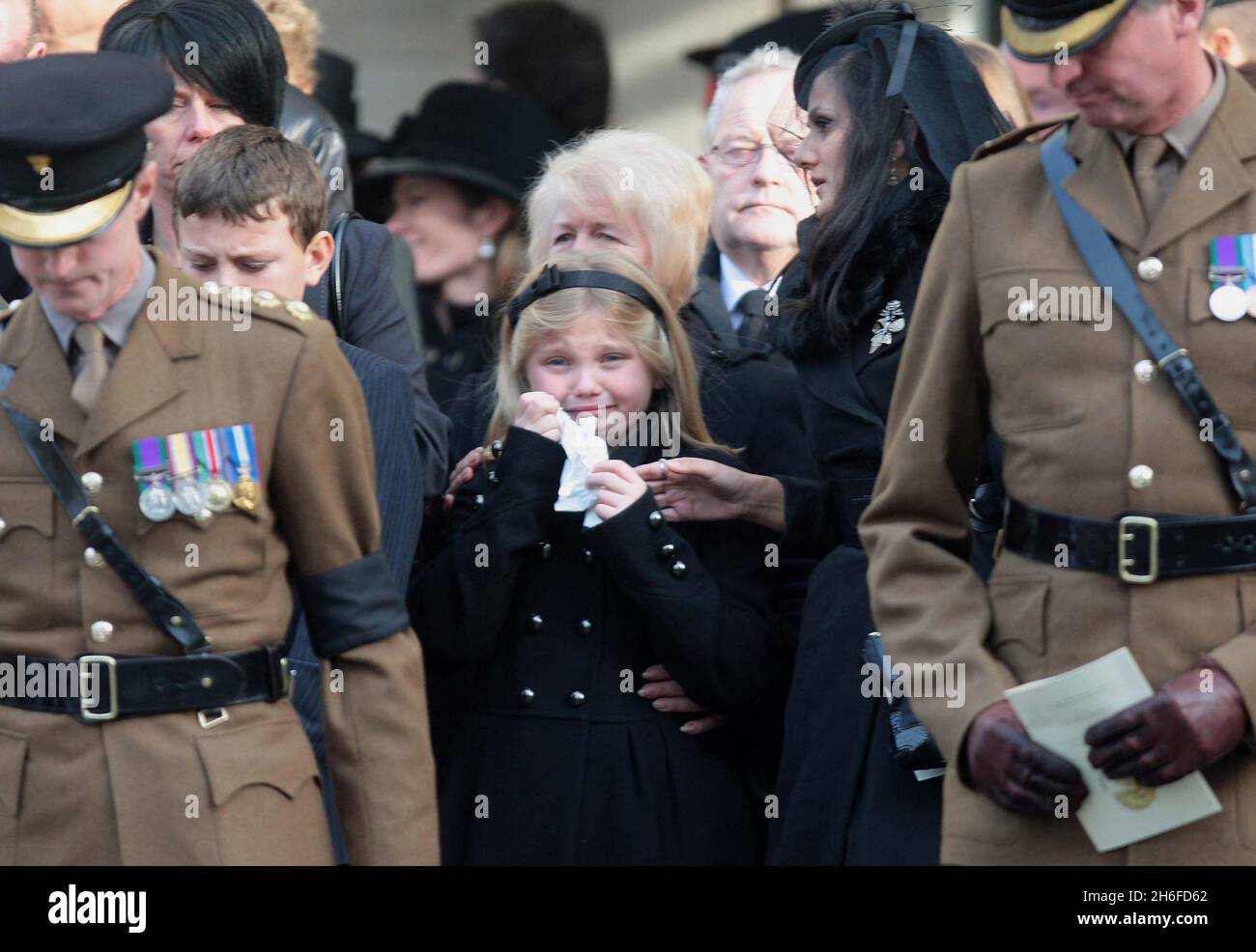 The funeral of soldier Darren Chant took place today at The Guards ...