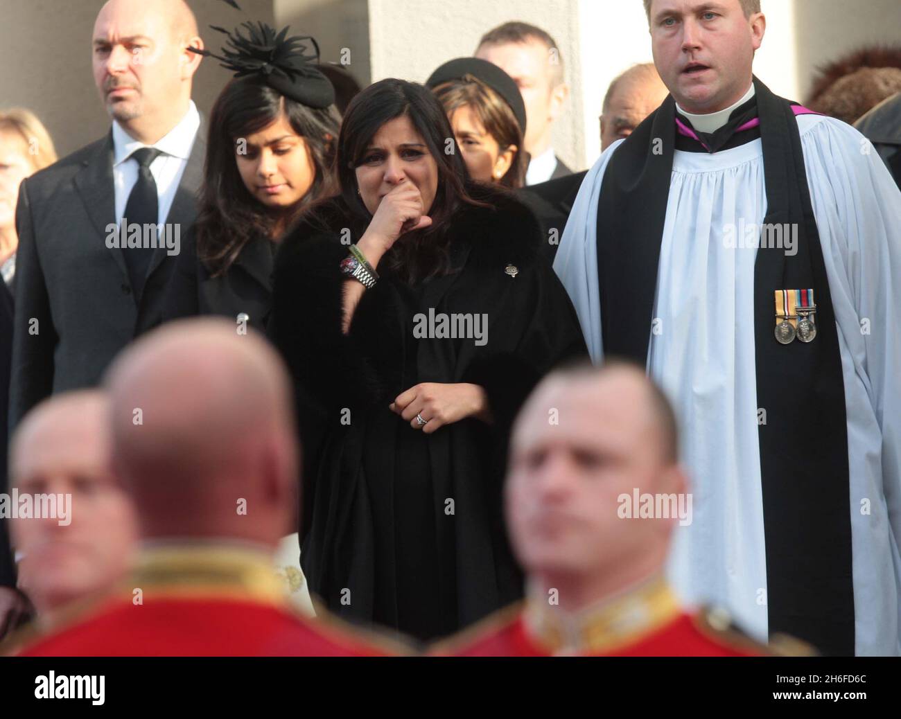 The funeral of soldier Darren Chant took place today at The Guards ...
