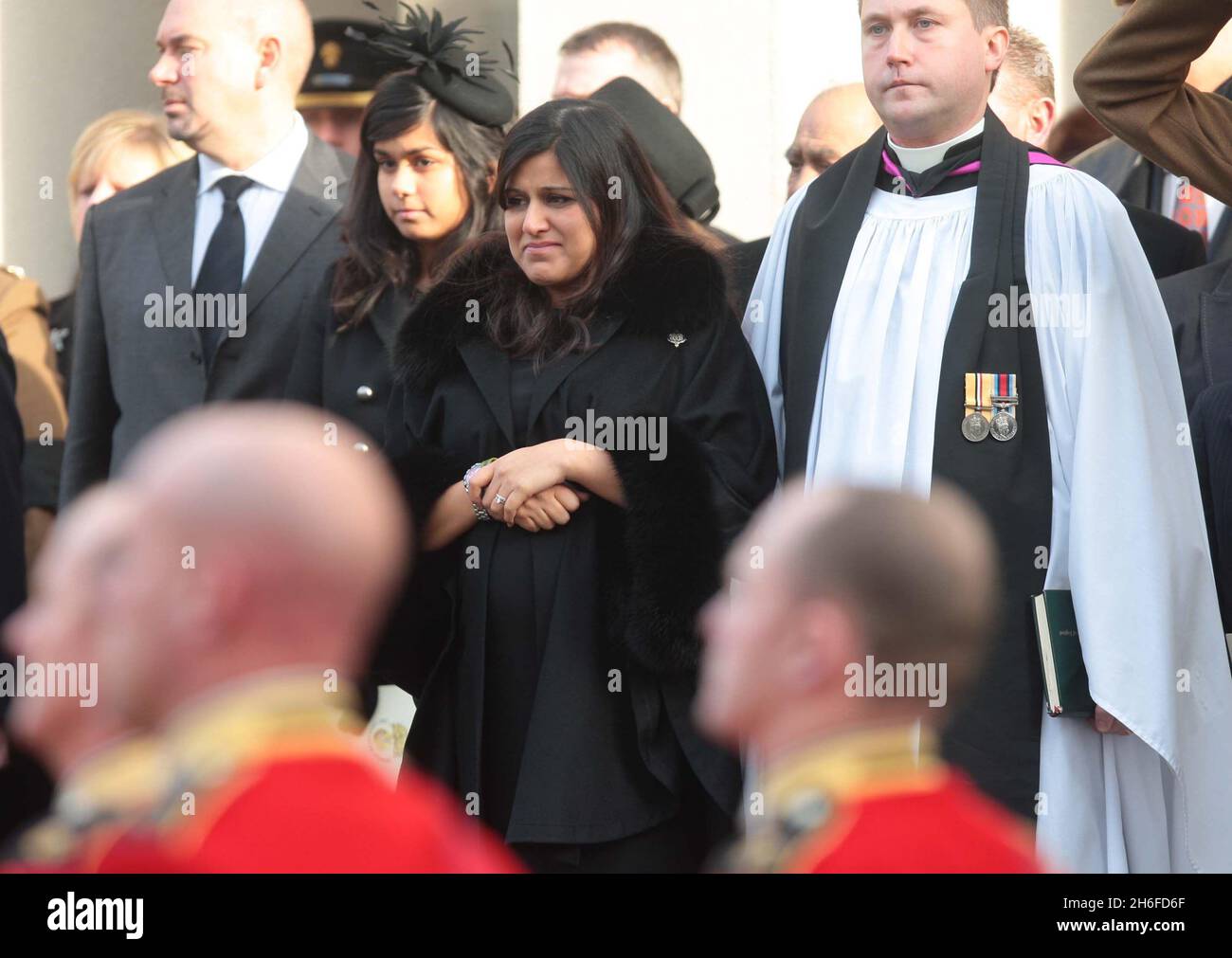 The funeral of soldier Darren Chant took place today at The Guards ...