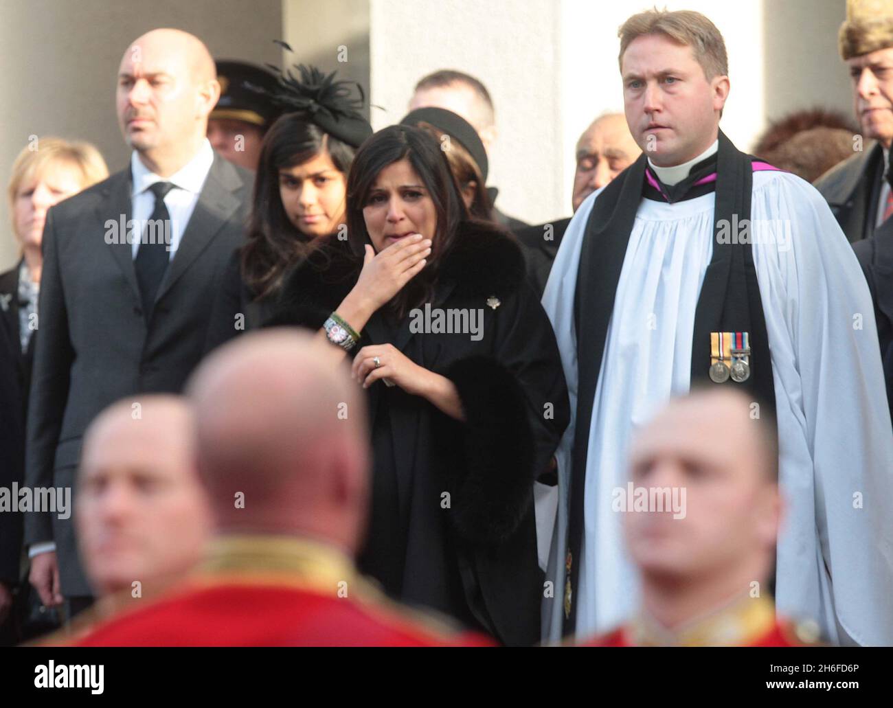 The funeral of soldier Darren Chant took place today at The Guards ...