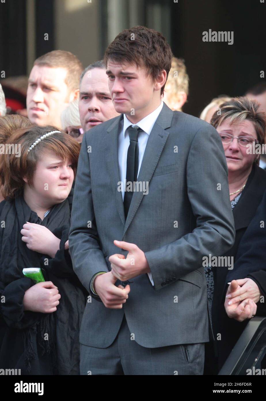 The funeral of soldier Darren Chant took place today at The Guards ...