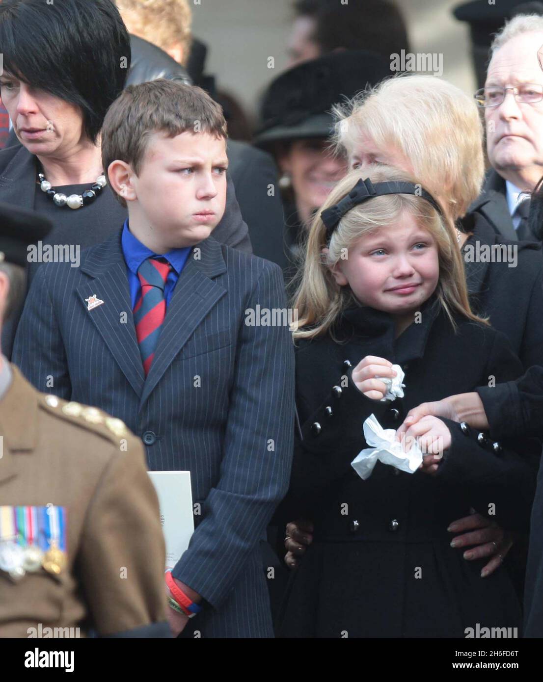 The funeral of soldier Darren Chant took place today at The Guards ...