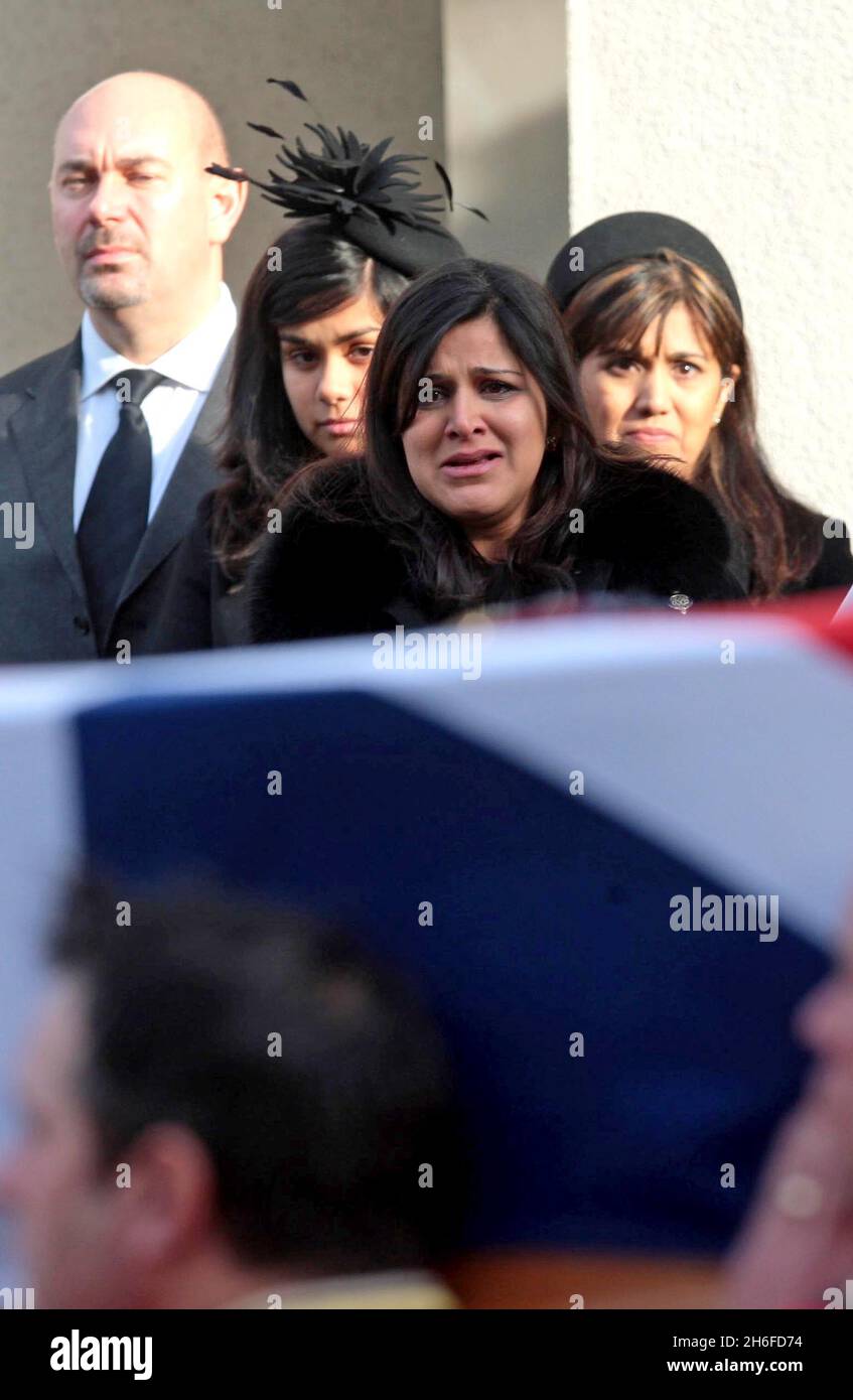 The funeral of soldier Darren Chant took place today at The Guards ...