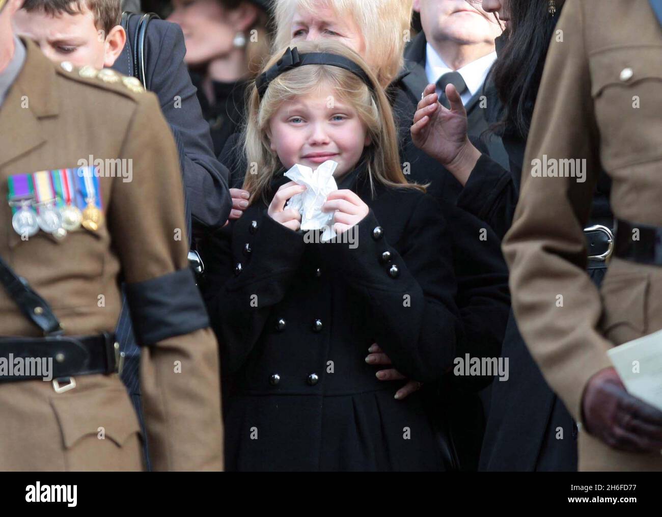The funeral of soldier Darren Chant took place today at The Guards ...