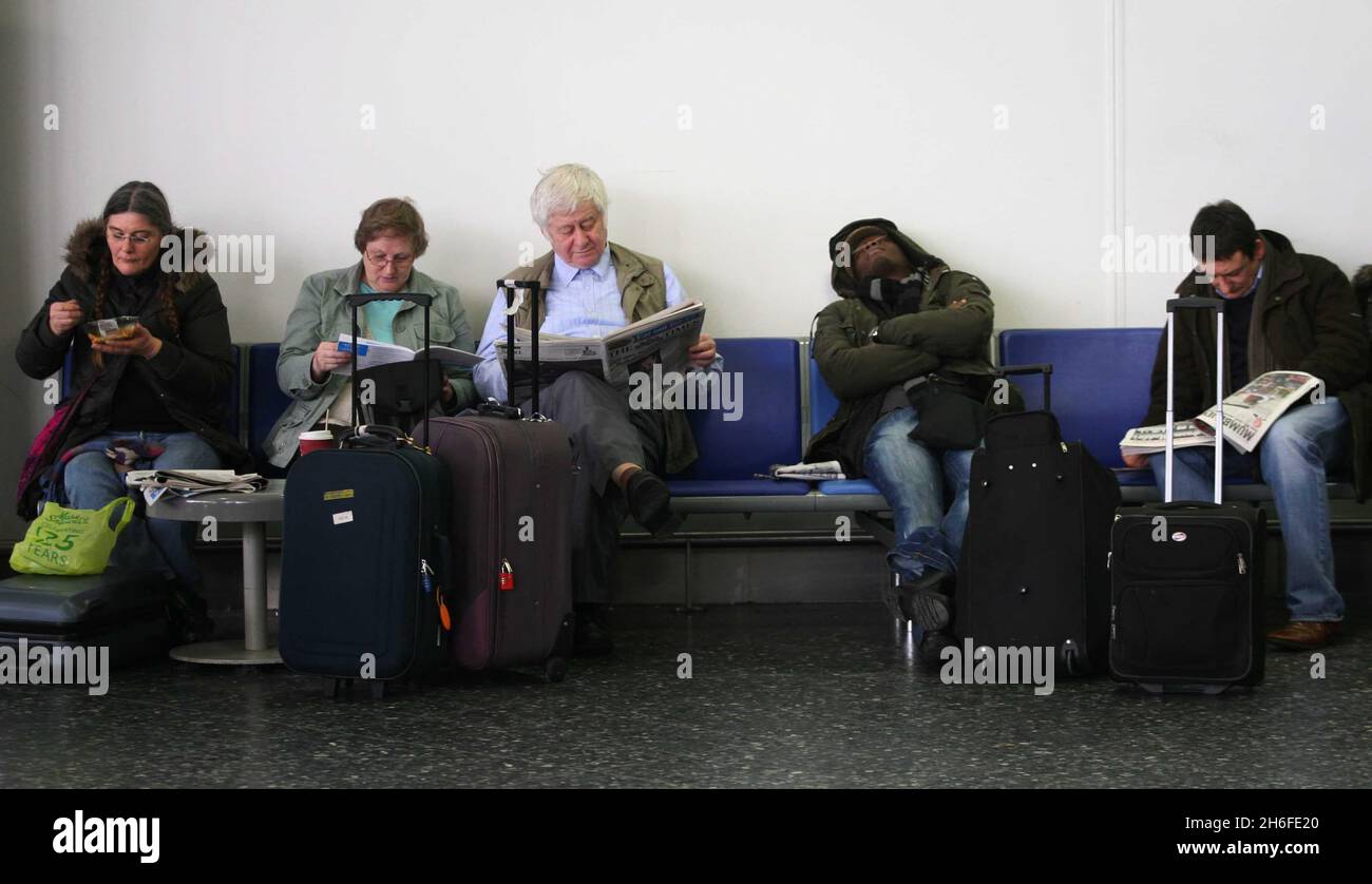 Hundreds of passengers faced chaos at Gatwick airport today as flights ...