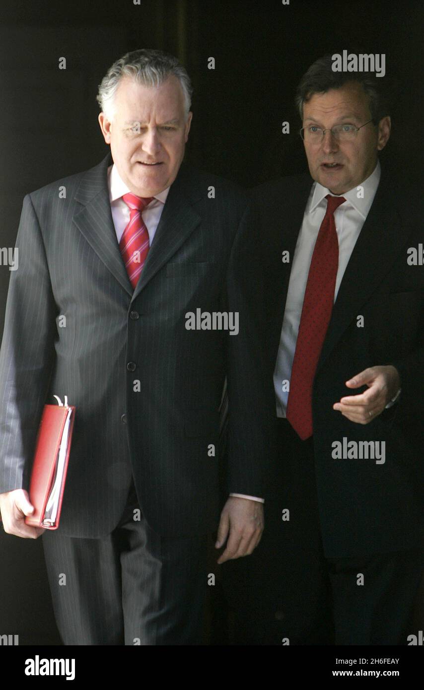 File photo of Lord Goldsmith and Peter Hain dated 11/05/2006. The ...