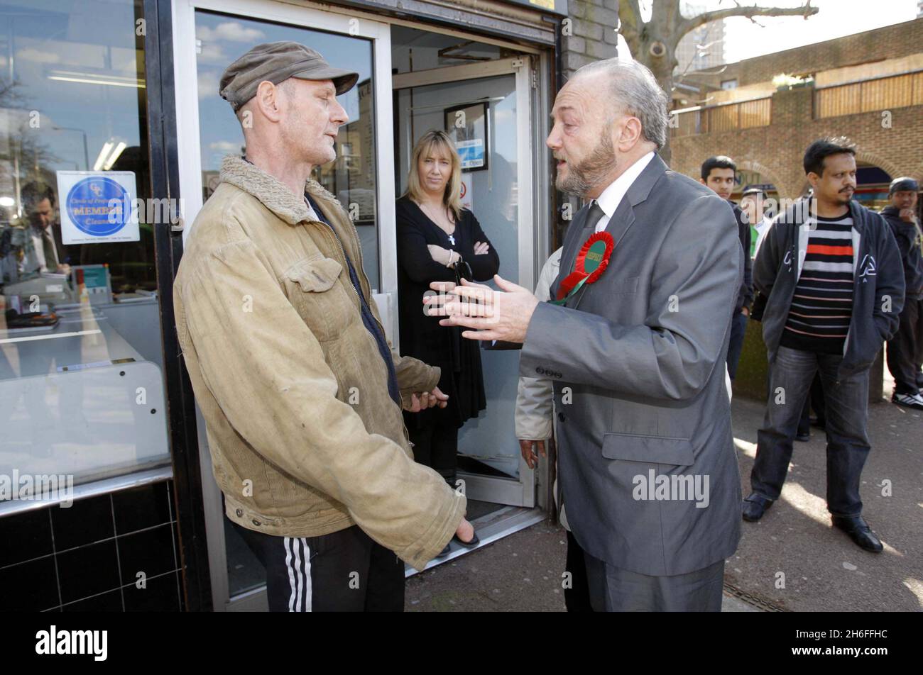 George galloway seen at hi-res stock photography and images - Alamy