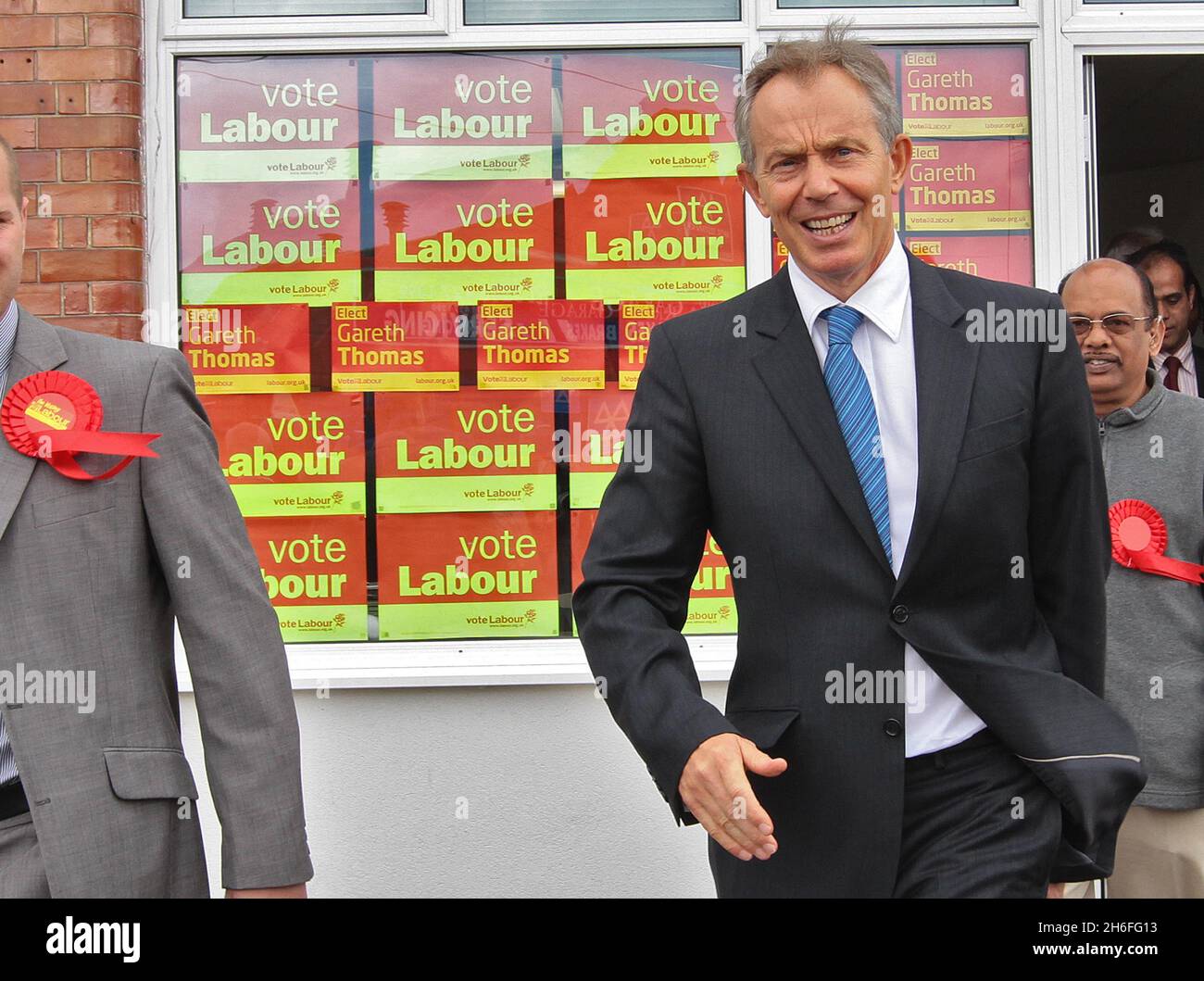 Former British Prime Minister Tony Blair paid a visit to the ...