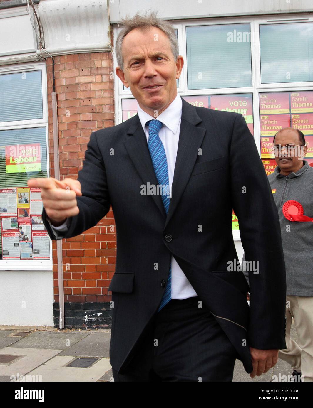 Former British Prime Minister Tony Blair paid a visit to the ...