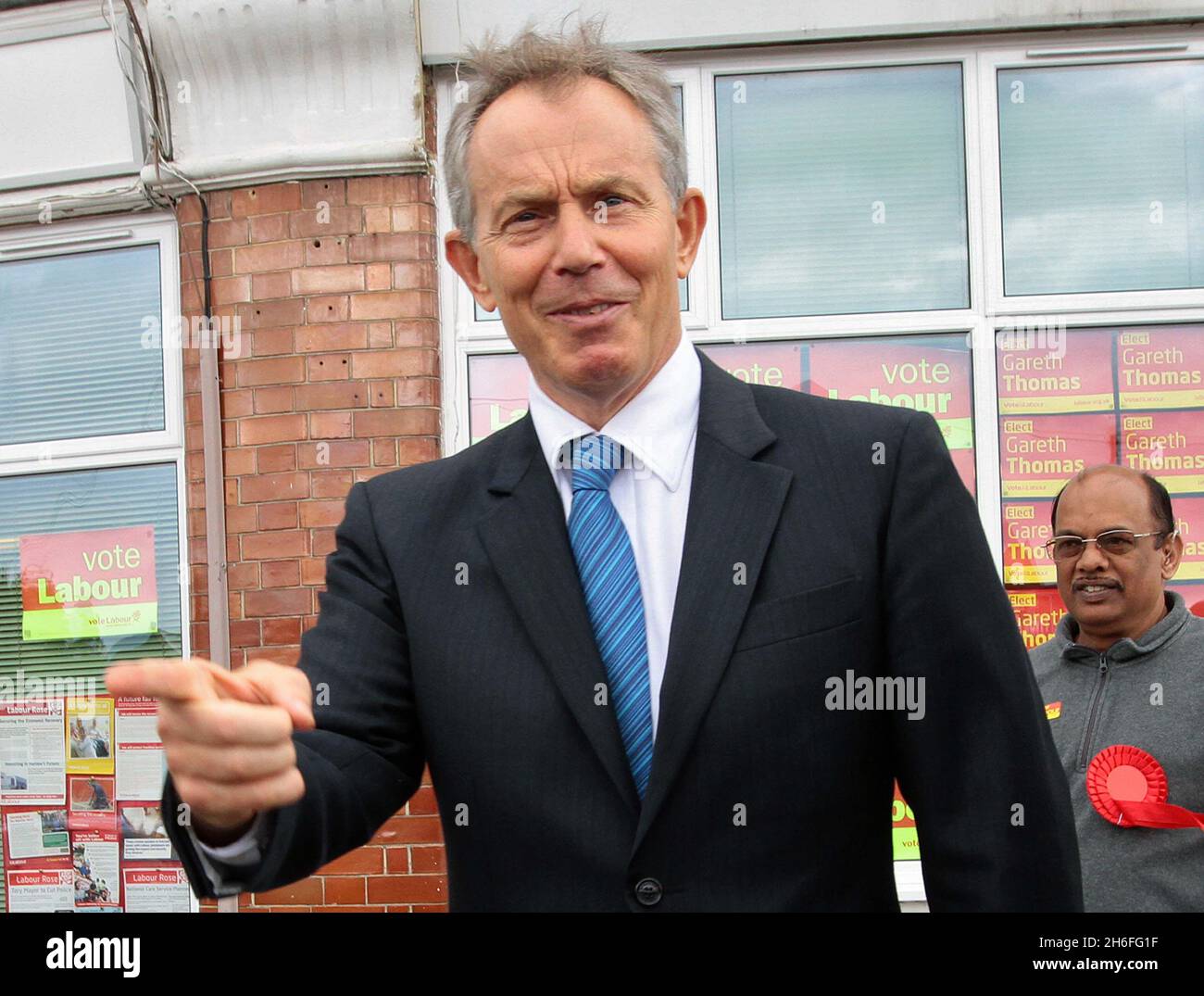 Former British Prime Minister Tony Blair paid a visit to the ...