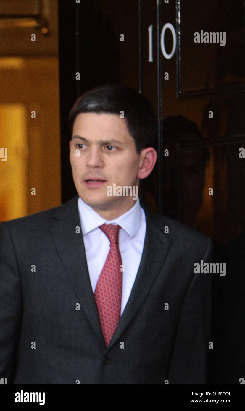 Labour foreign secretary david miliband hi-res stock photography and ...
