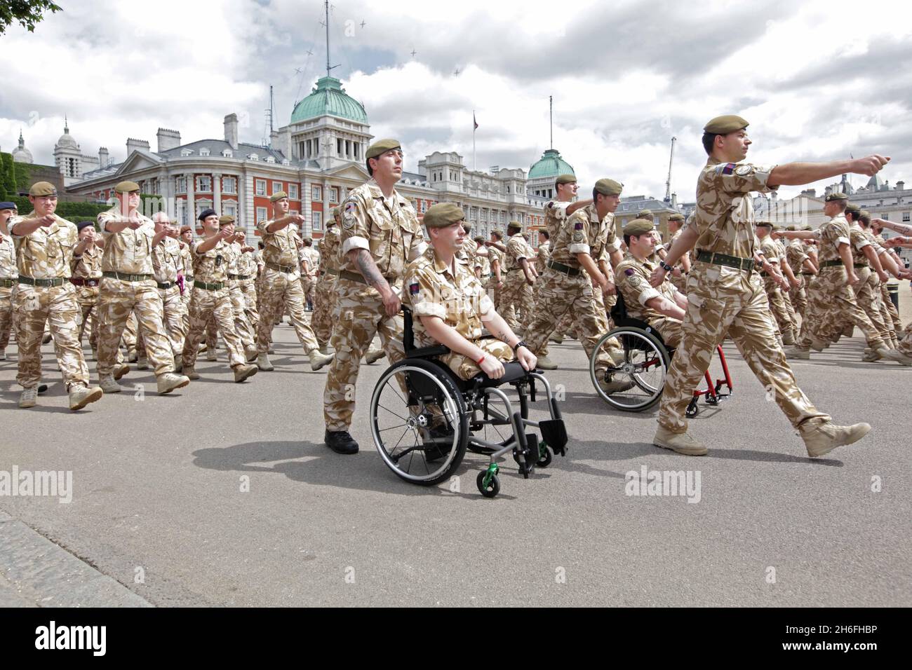 The 1st Battalion Coldstream Guards held a memorial service and parade ...