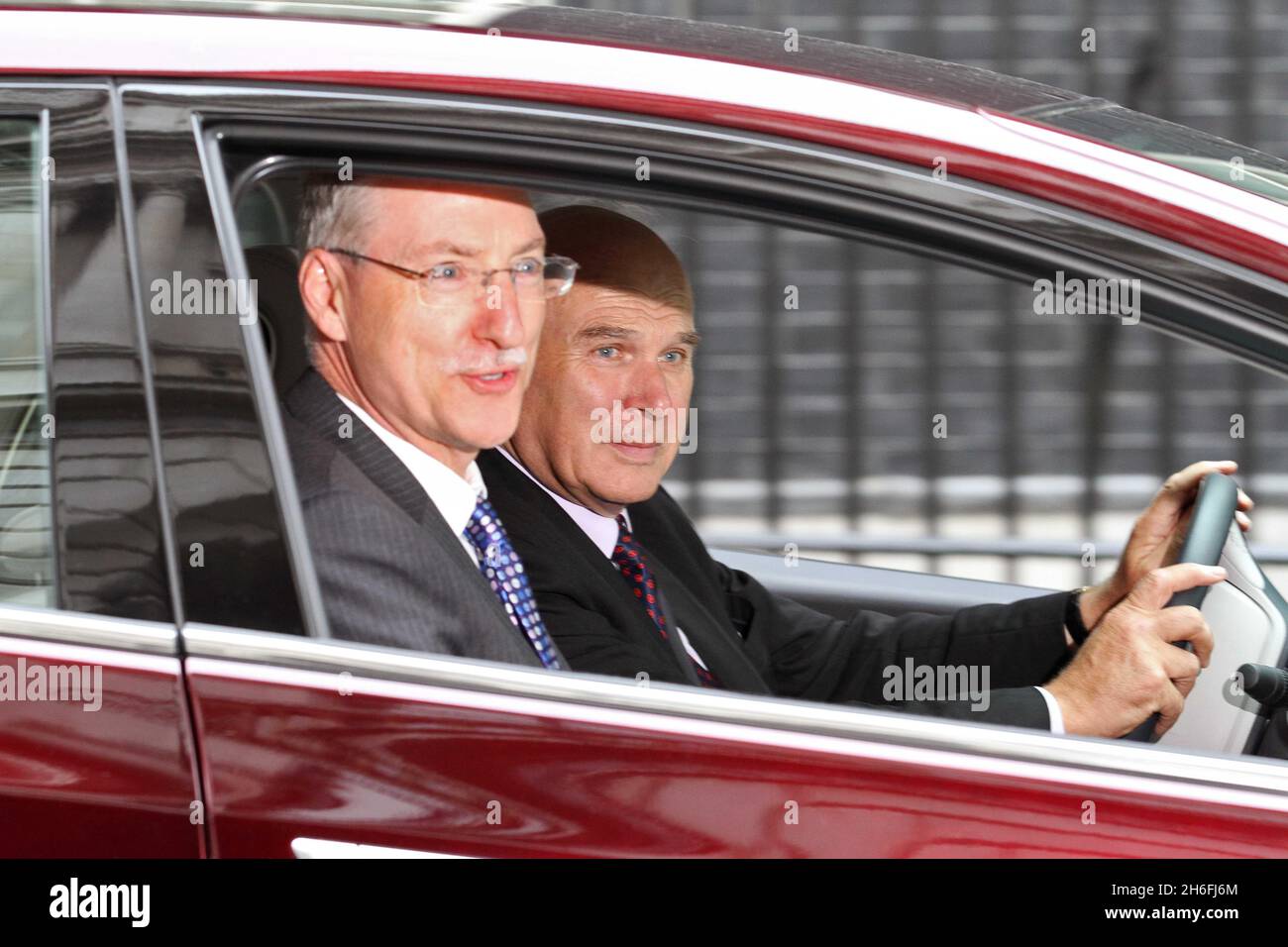 Business Secretary, Vince Cable pictured with the Managing Director of ...