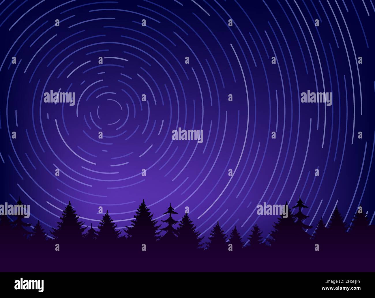 Deep forest trails Stock Vector Images - Alamy