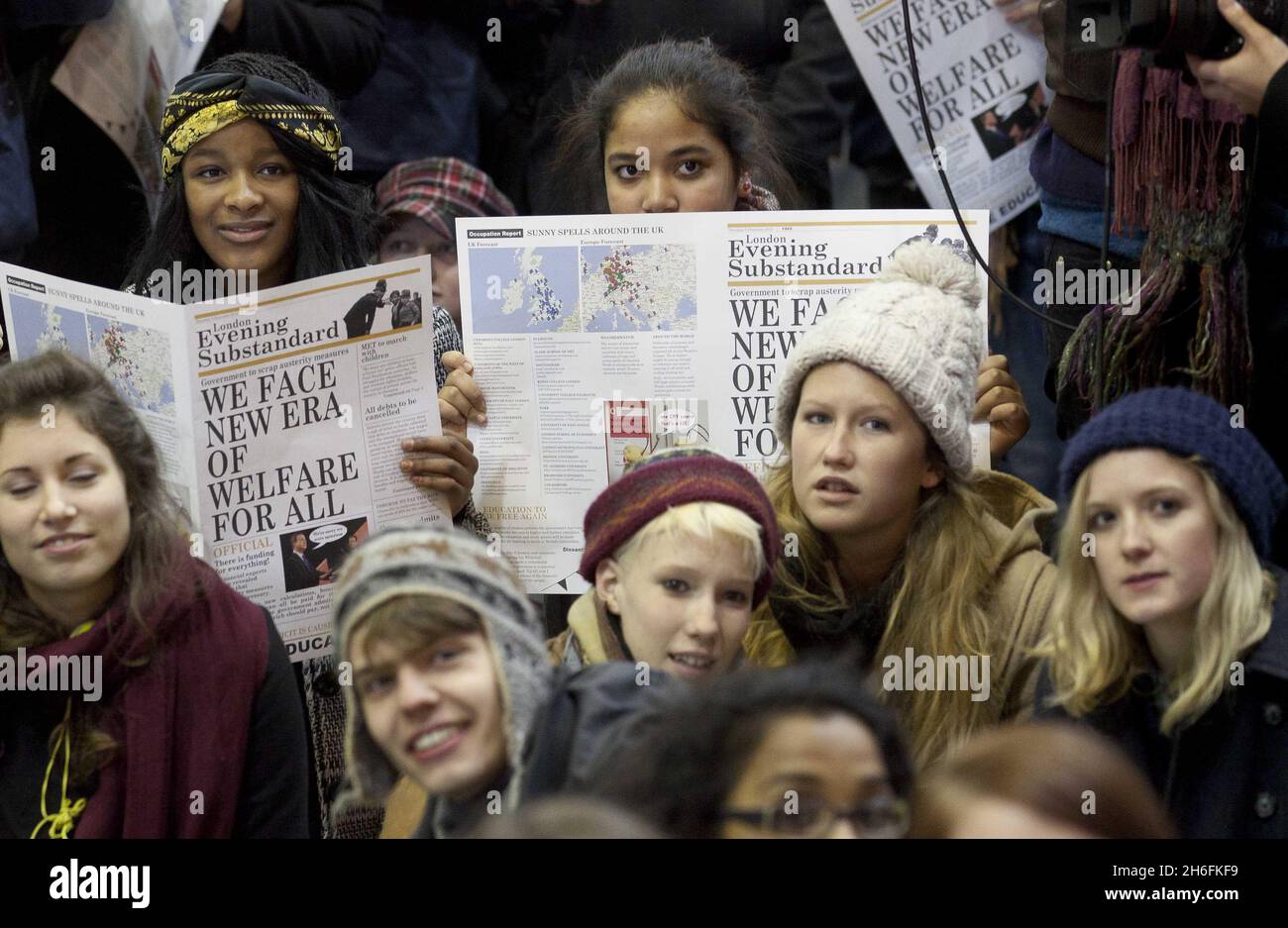 Peter Duncan's daughters Katie and Georgia (far right in hats) joined ...