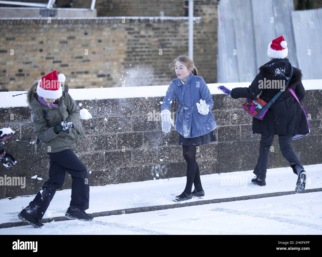 Pupils at the George Tomlinson primary school in Leytonstone, London ...