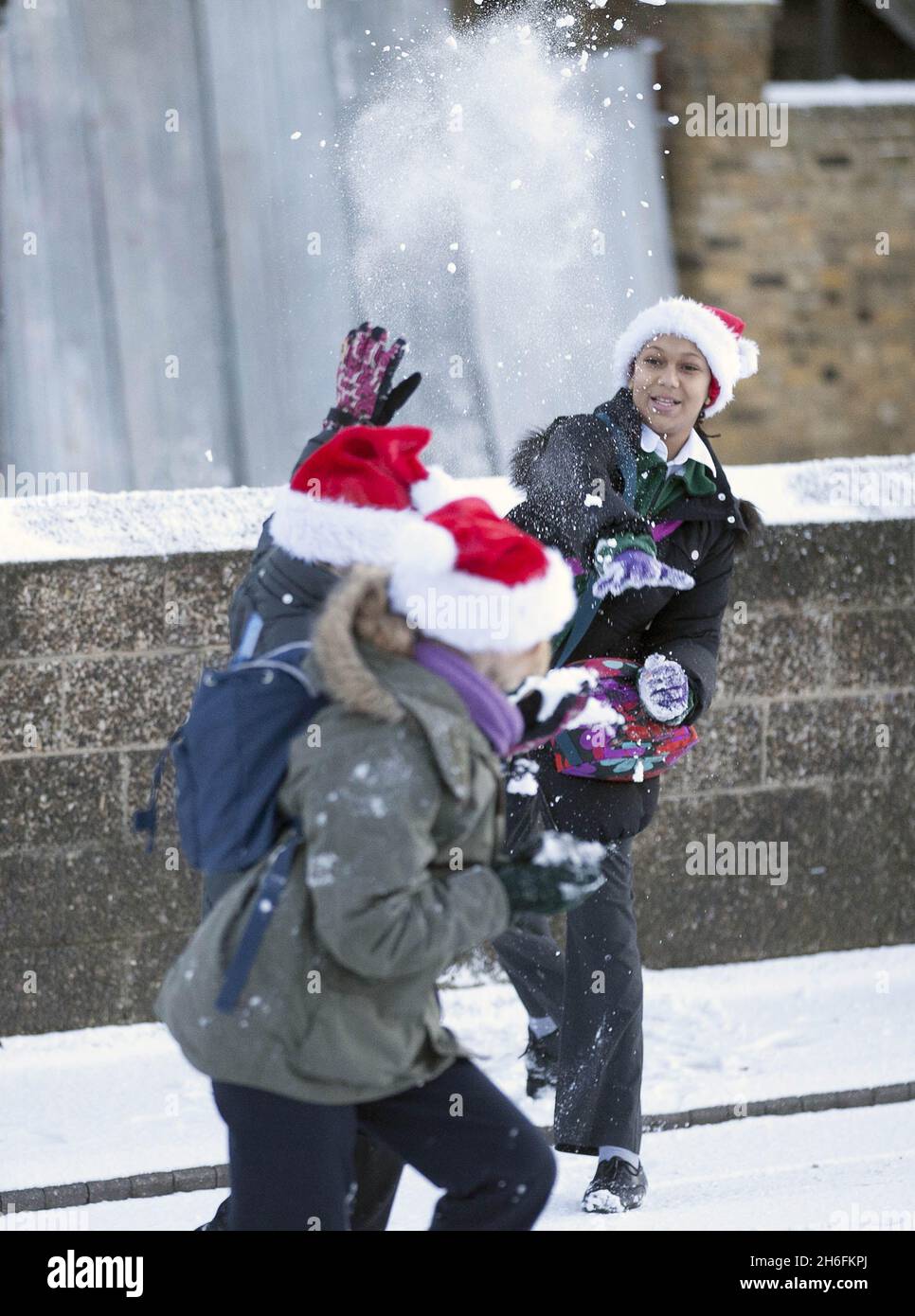 Pupils at the George Tomlinson primary school in Leytonstone, London ...