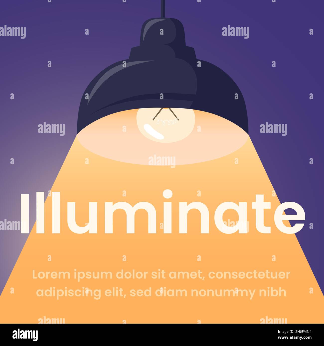 Floodlight flare Stock Vector Images - Alamy