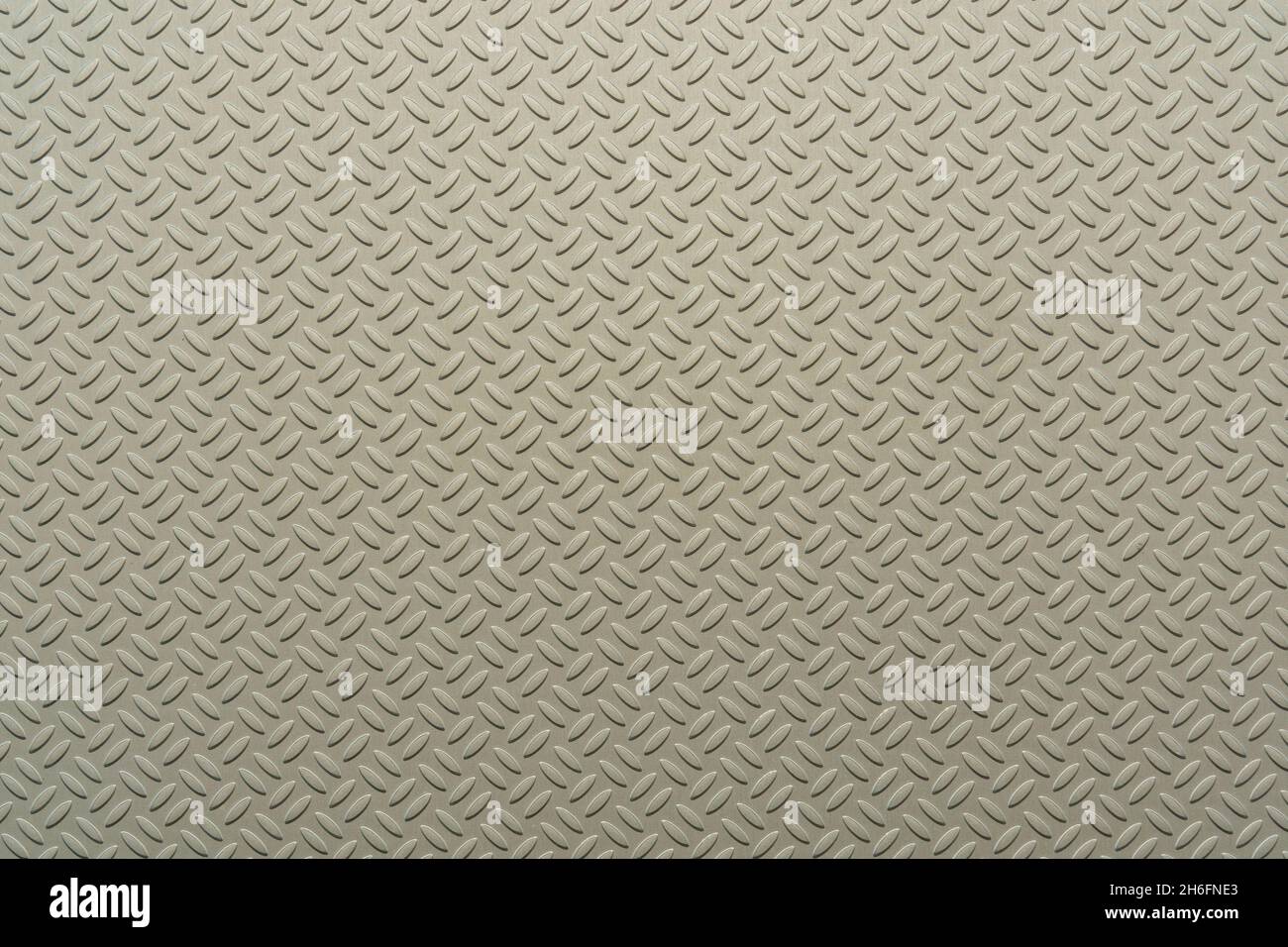 Beige checker plate material background Stock Photo - Alamy