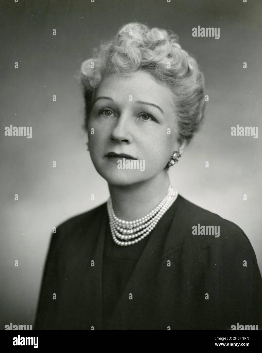 American journalist Olive Ewing Clapper, Director of CARE Washington ...