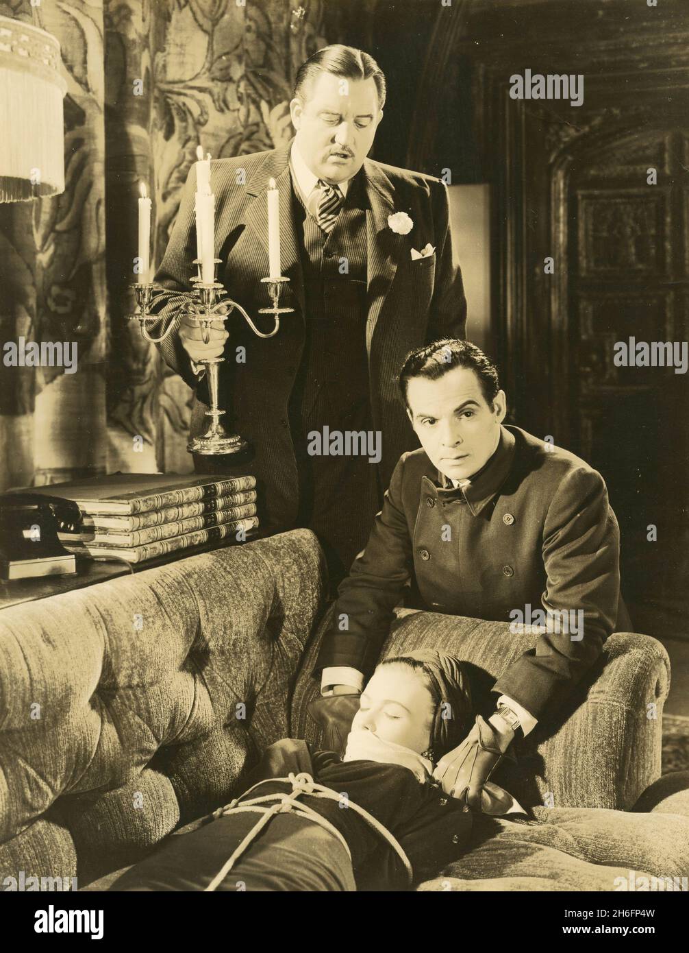American actors Laird Gregar, Veronica Lake, and Marc Lawrence in the ...