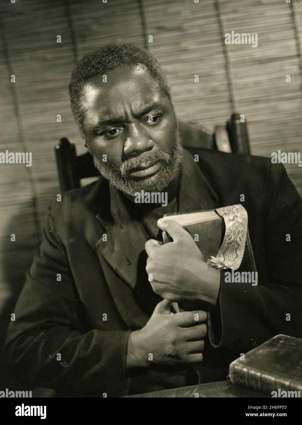 American film and stage actor Canada Lee in the movie Cry the Beloved ...