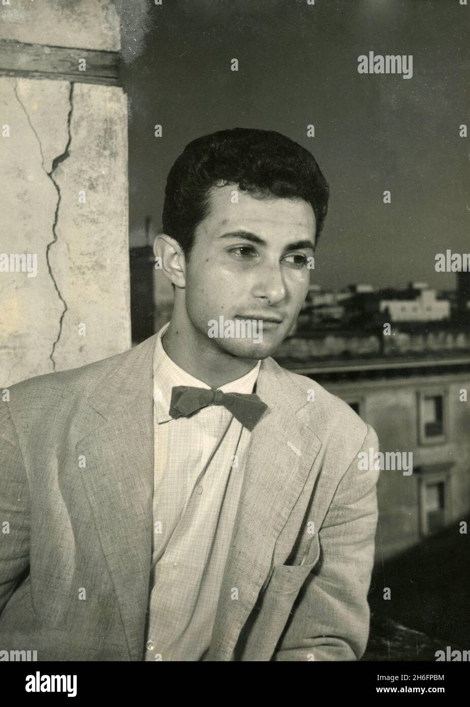 Italian film actor Marcello Ruffini, Italy 1950s Stock Photo - Alamy