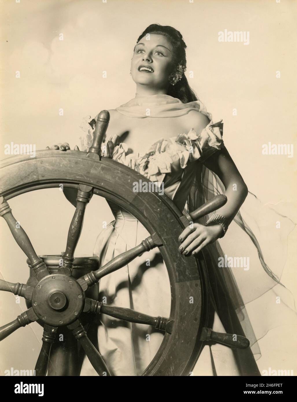 Czech figure skater and actress Vera Ralston, 1950s Stock Photo - Alamy