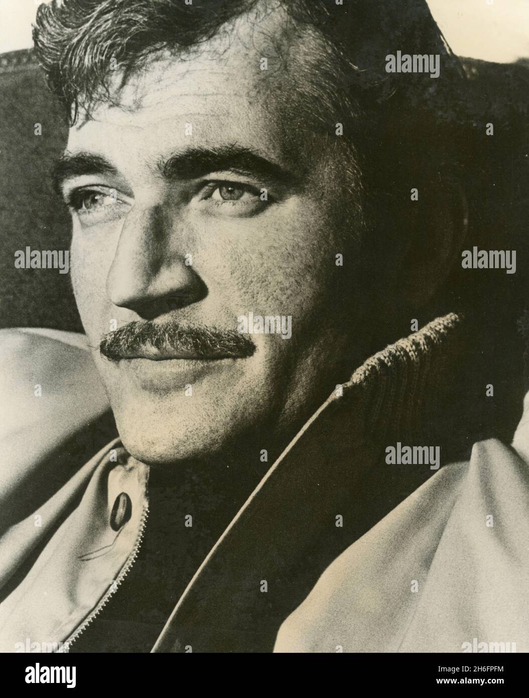 English TV, stage, and film actor Nigel Davenport, UK 1970s Stock Photo ...